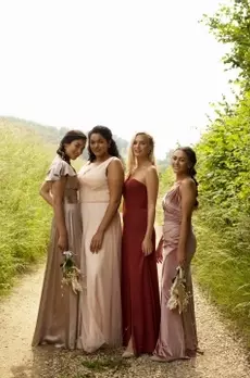 Ruby M467 | Floaty Bohemian Tulle Bridesmaids Dress | True Bridesmaids